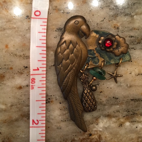 unknown | Jewelry | Parrot Pin | Poshmark